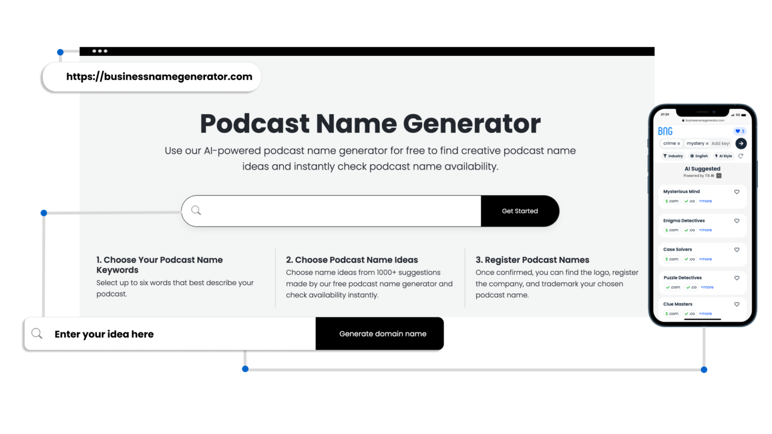 Podcast Name Generator | FREE Podcast Name Ideas!