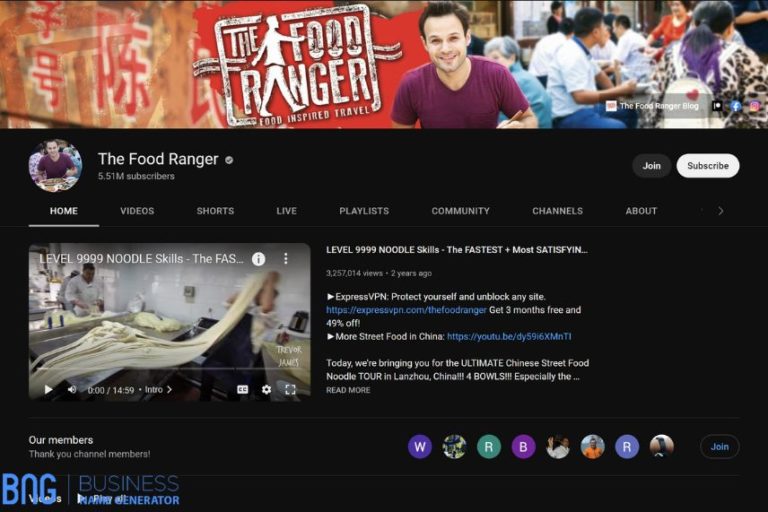 Vlog Name Generator + (Instant Availability Check)