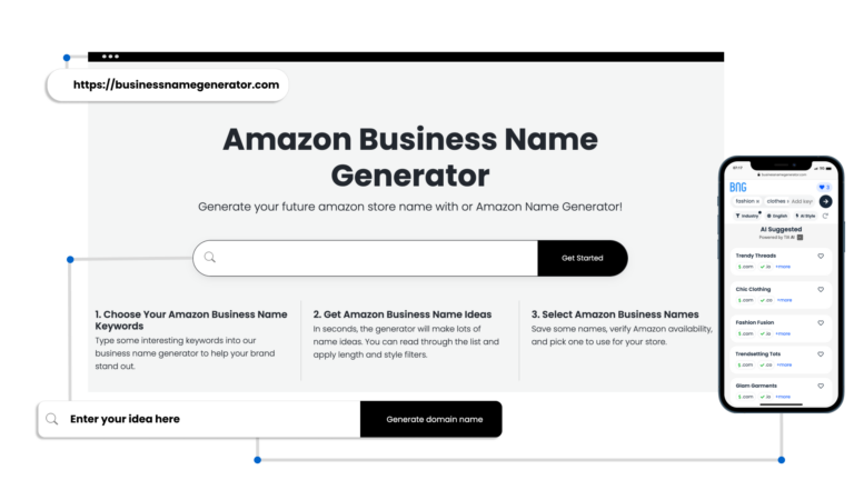 FREE Amazon Store Name Generator: Store Names You Need