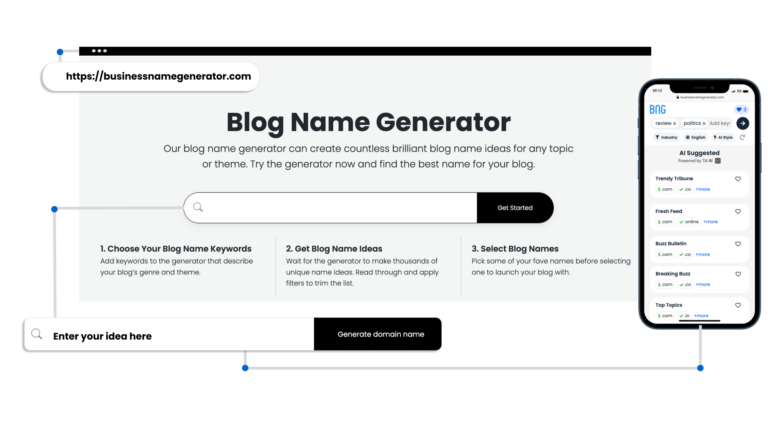 FREE Blog Name Generator: 1000+ Blog Name Ideas