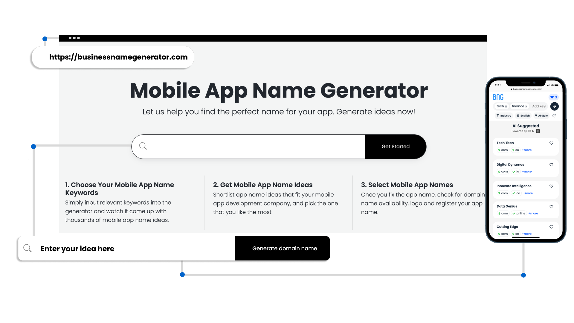 FREE Mobile App Name Generator: 1000+ App Name Ideas