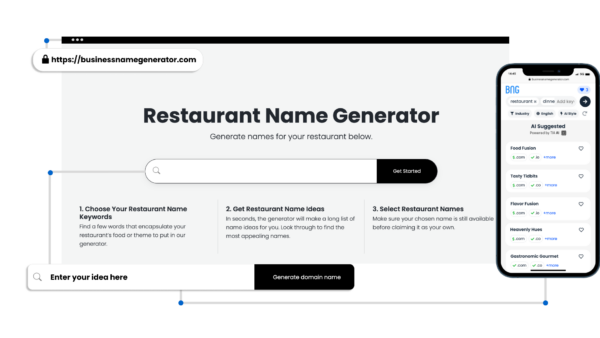 FREE Restaurant Name Generator + Name Ideas