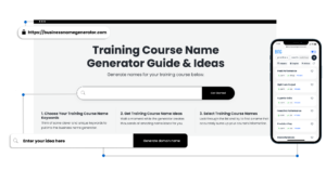 FREE Course Name Generator: Course Names You Need