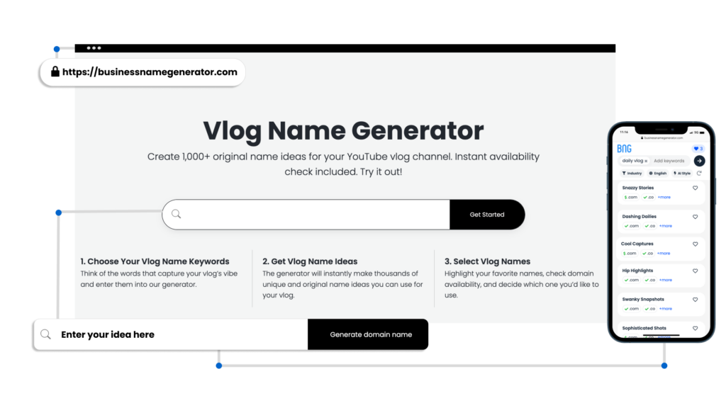 Free Vlog Name Generator (2024): Vlog Names