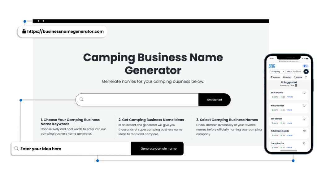 FREE Camping Business Name Generator free-camping-business-name-generator