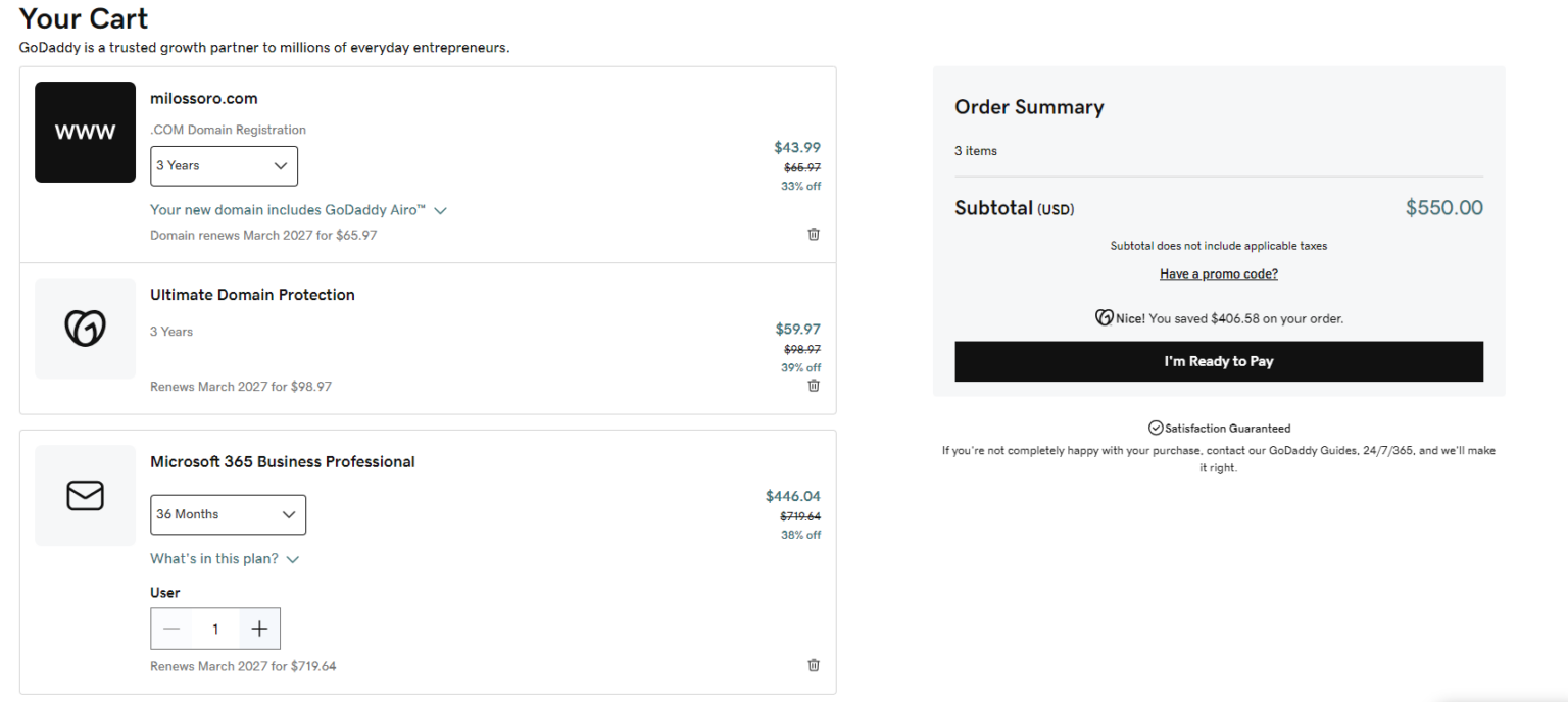 How Much Does a Domain Name Cost? (2025)