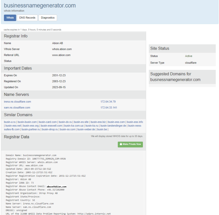 Domain Name Lookup: Free Domain Name Availability Checker